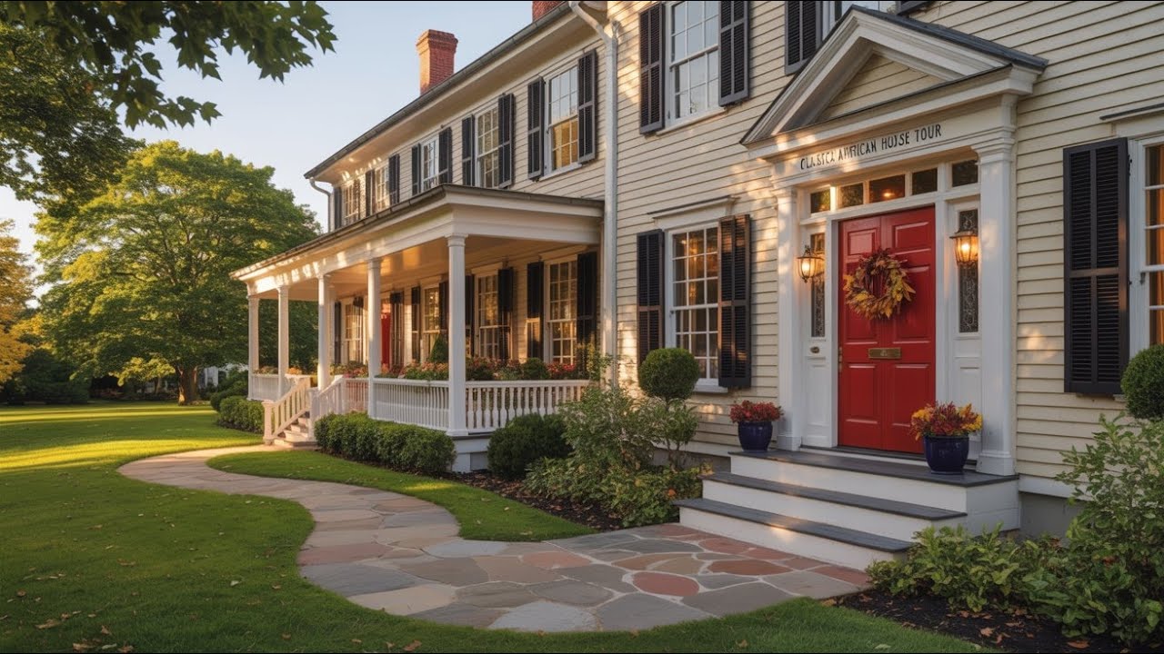 The Classic American House Tour Elegance, Comfort & Heritage Combined ...