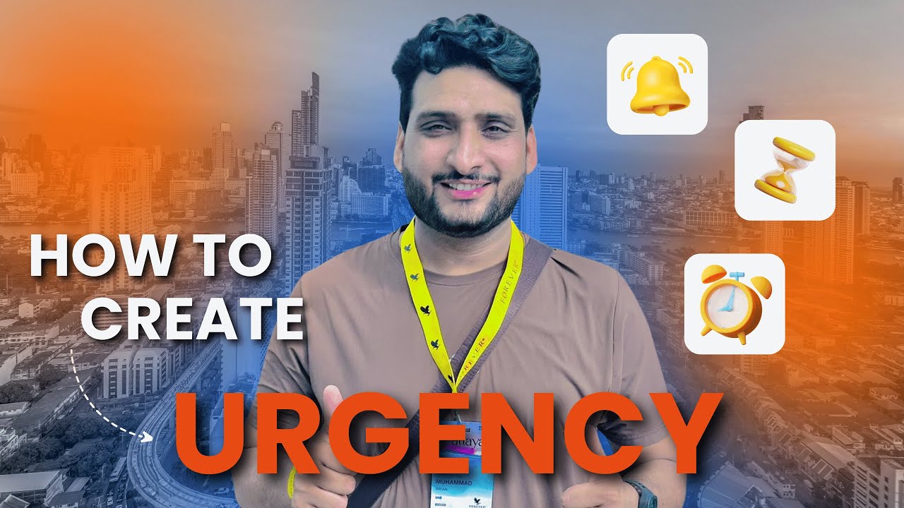 The Secret of creating Urgency | How to create Hype & Urgency - YouTube