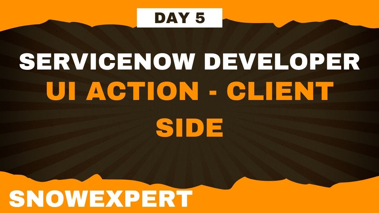 D5- UI Action - Client Side - YouTube