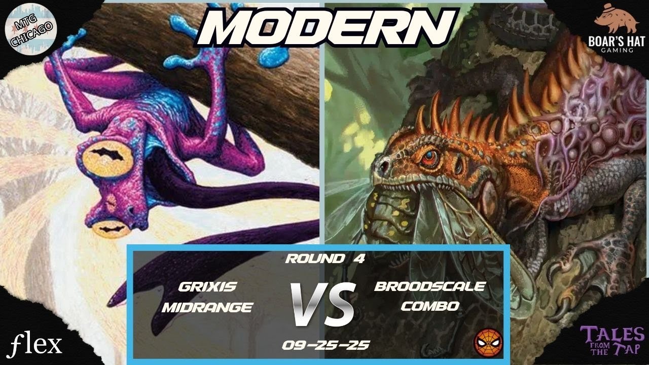 Grixis Midrange VS BroodScale Combo [MTG Modern Round 4] - YouTube