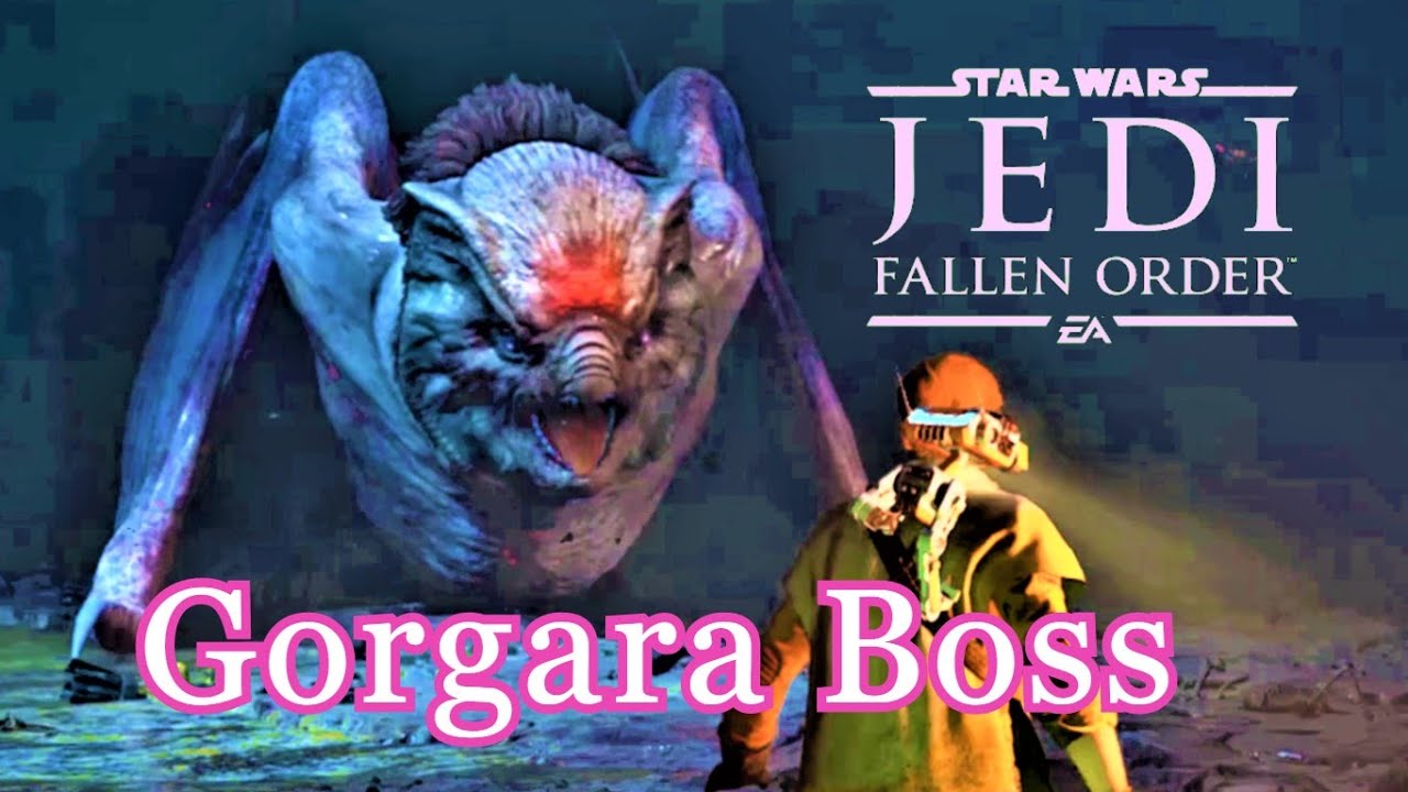 Star Wars Jedi Fallen Order - Gorgara Boss - YouTube