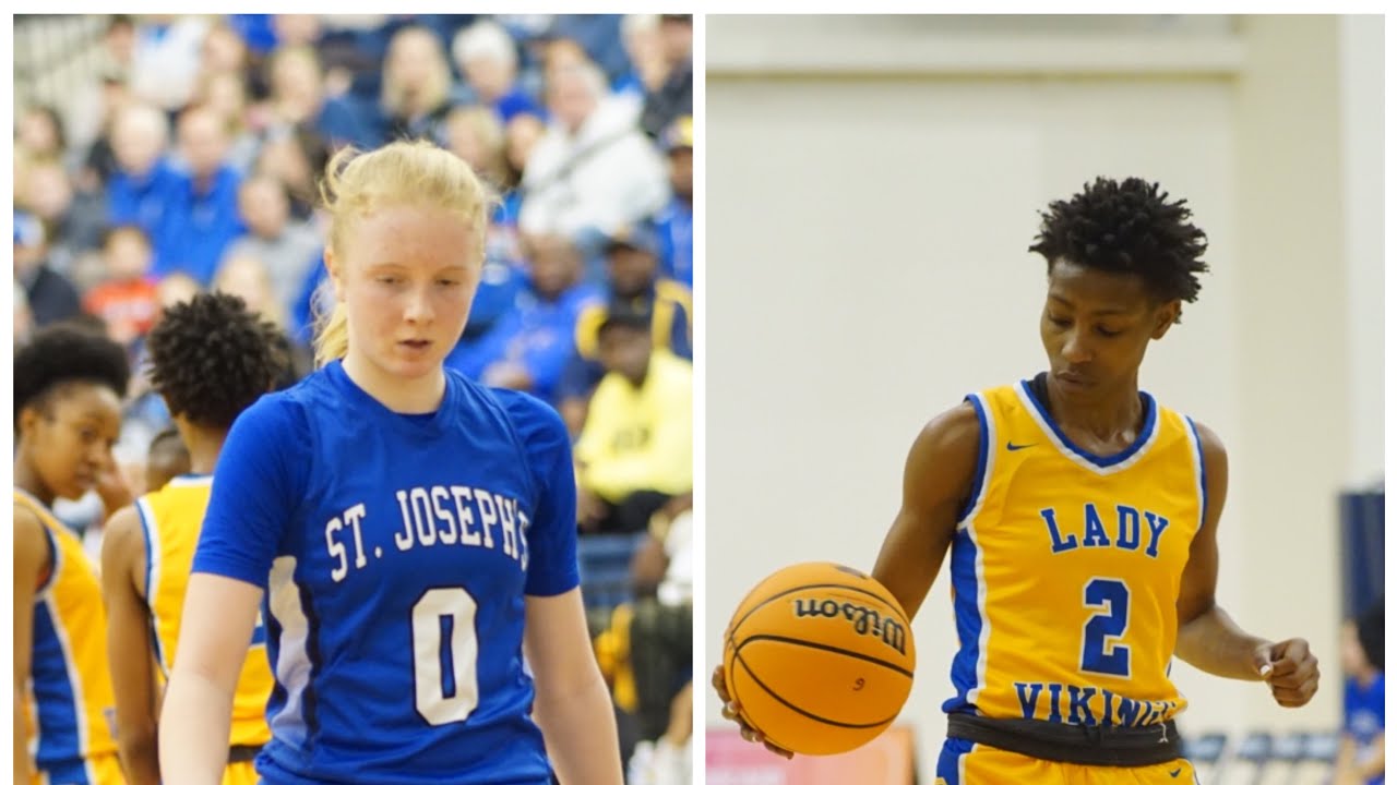 Vikings vs Knights | St Joseph Vs Denmark Olar | 8th grader Ginny Anne ...