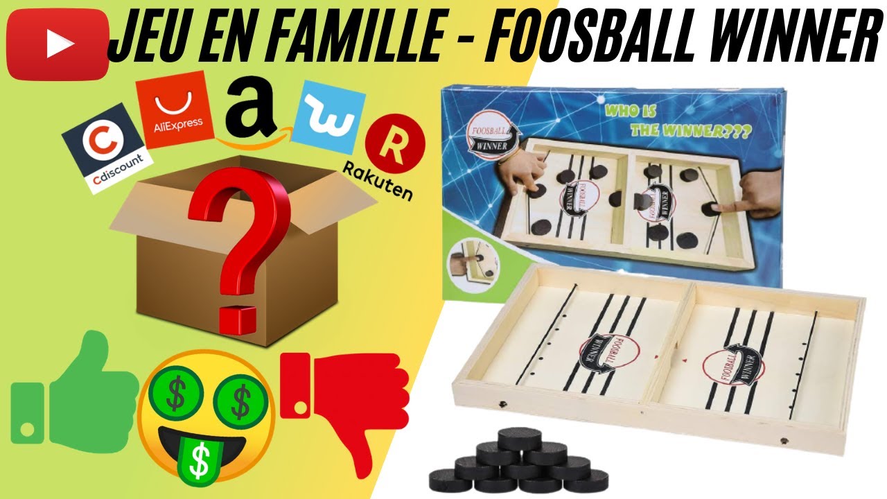 Test du jeu "Foosball Winner" 2021 - YouTube