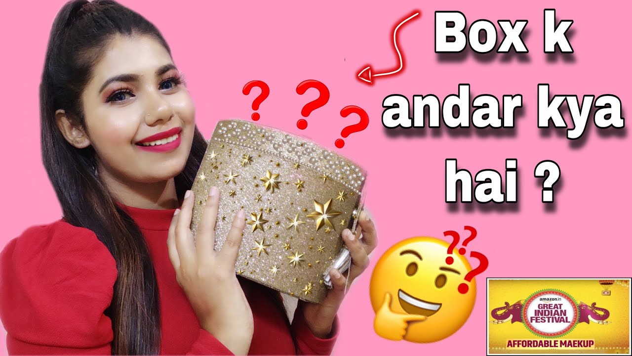 Amazon Affordable Makeup || amazon great indian sale || Amazon Beauty haul - YouTube