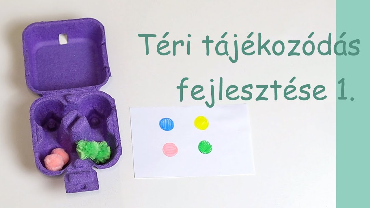 Fejlesztőjátékok l 10 tipp a térbeli tájékozódás fejlesztéséhez - Téri ...
