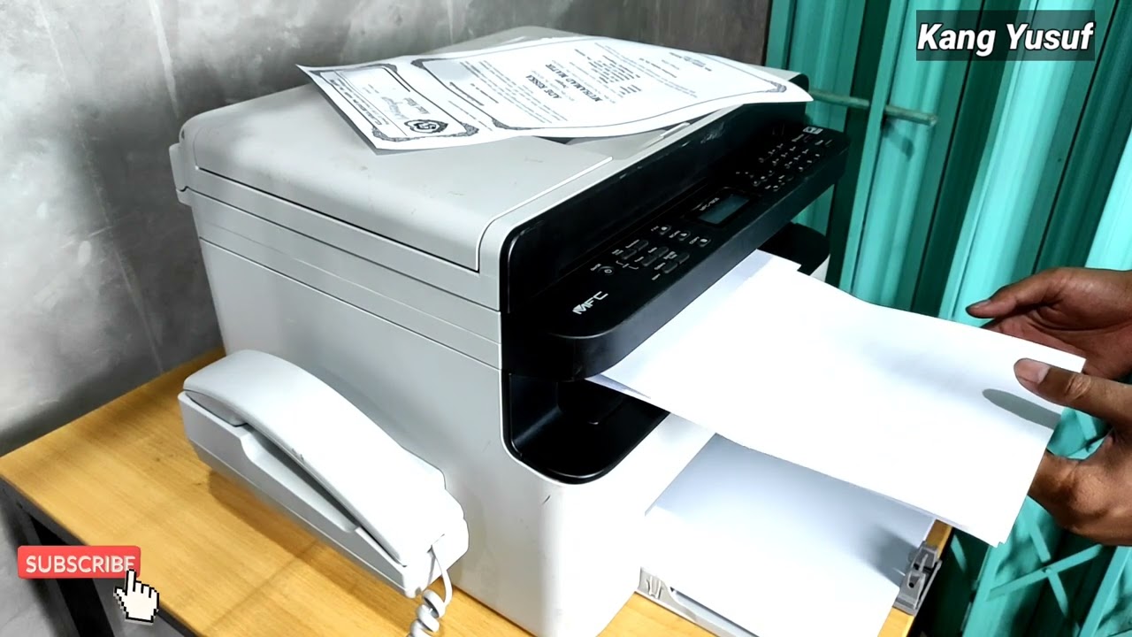 Review Brother MFC-1905 | fotocopy mini harga murah - YouTube