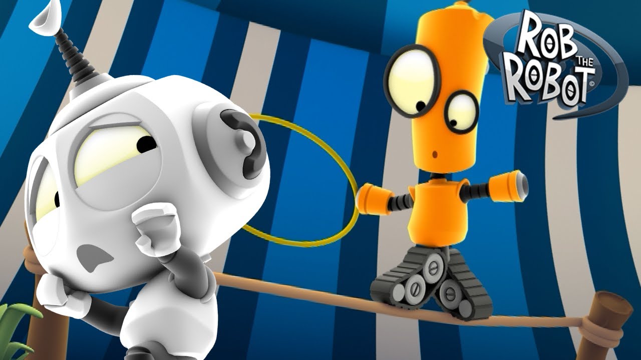 Fun at the Circus | Rob the Robot | Educational Videos for Kids | Robot ...
