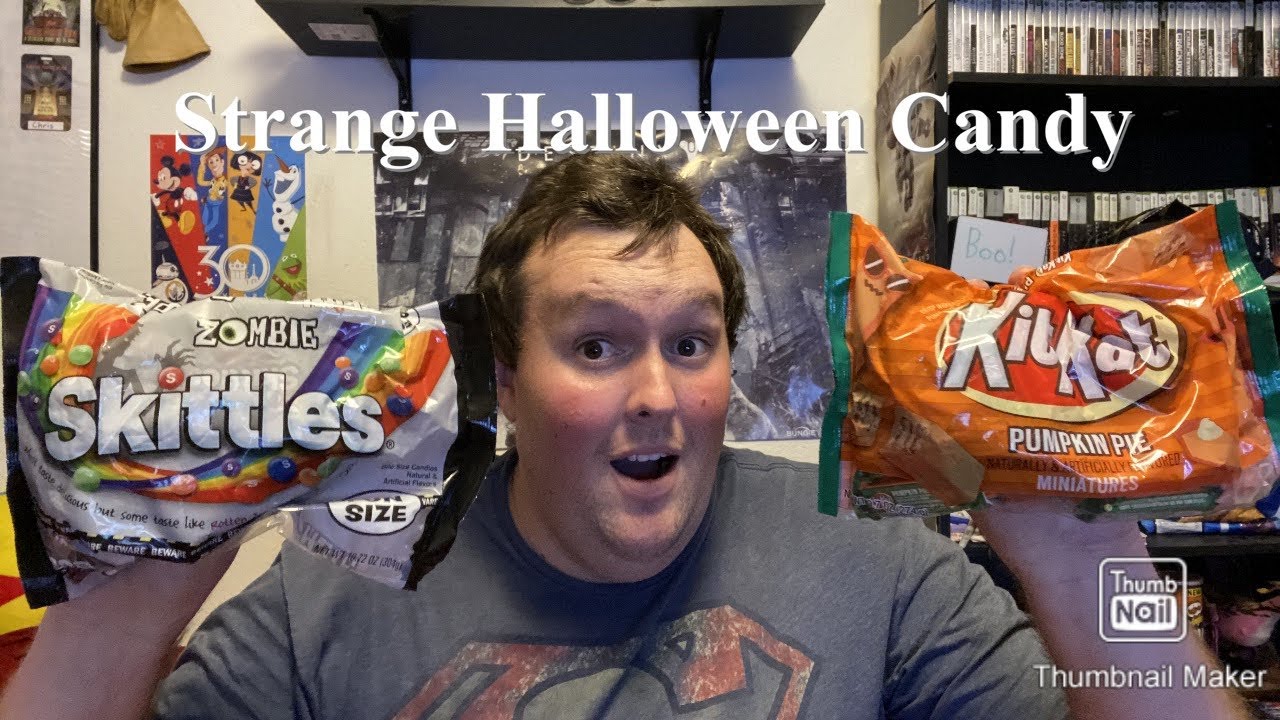 Taste Test: Strange Halloween Candy (4K) - YouTube