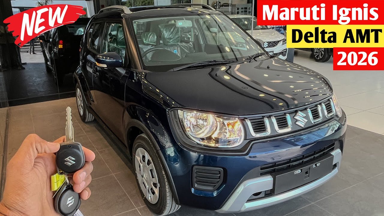 Updated ️ 2026 New Maruti Ignis Delta AMT | Ignis Delta AMT 2026 Model ...
