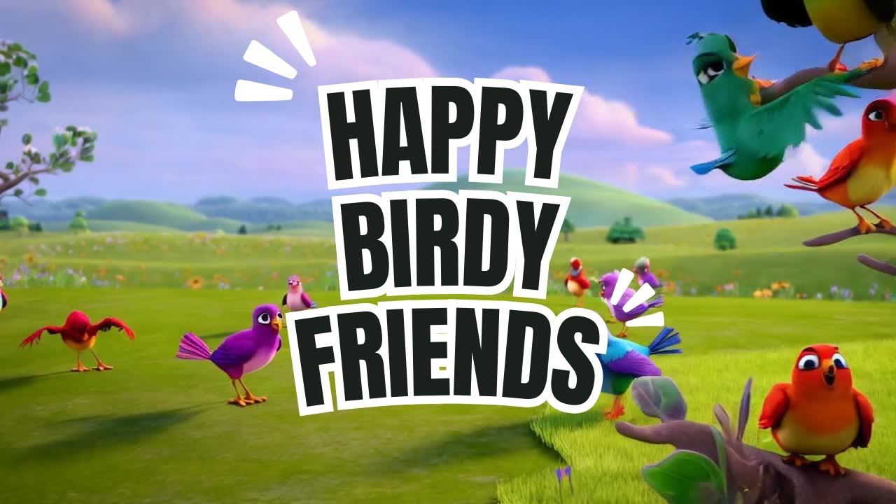 Happy Birdy Friends | Toddler Songs About Birds | Fun & Educational ...