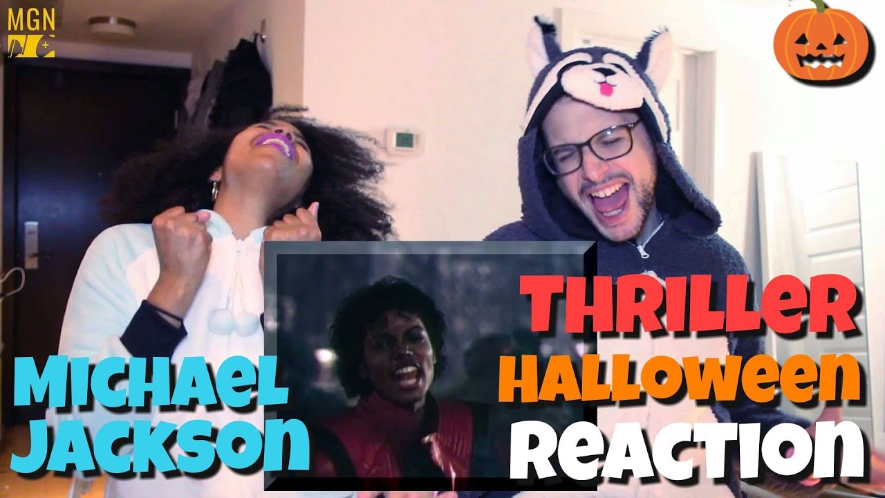 Michael Jackson - Thriller - Halloween Reaction - YouTube