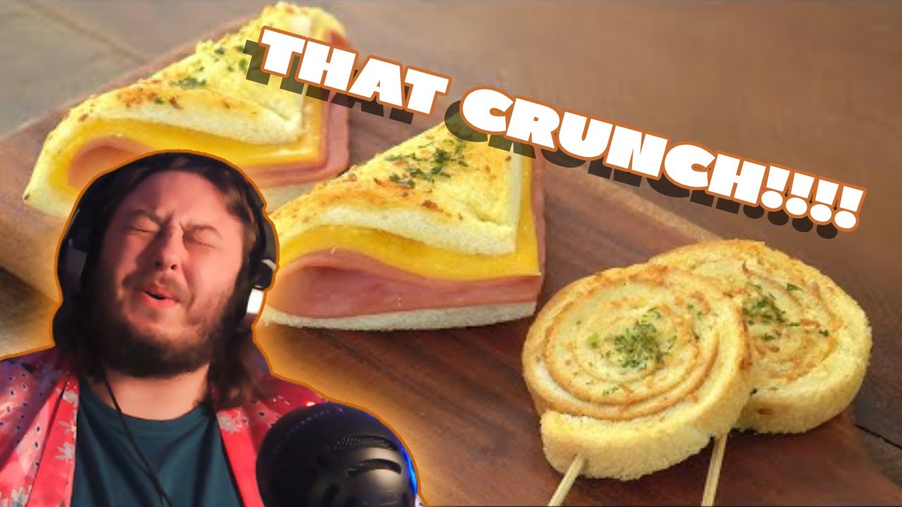 🥪British Fat Man Reacts🥪 | Crispy Folded, Garlic Butter Cheese Toast ...