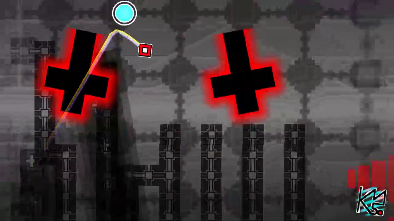 Geometry Dash - The Hell Factory by TeamN2 (Demon) Complete + 3 Coins (Live) - YouTube