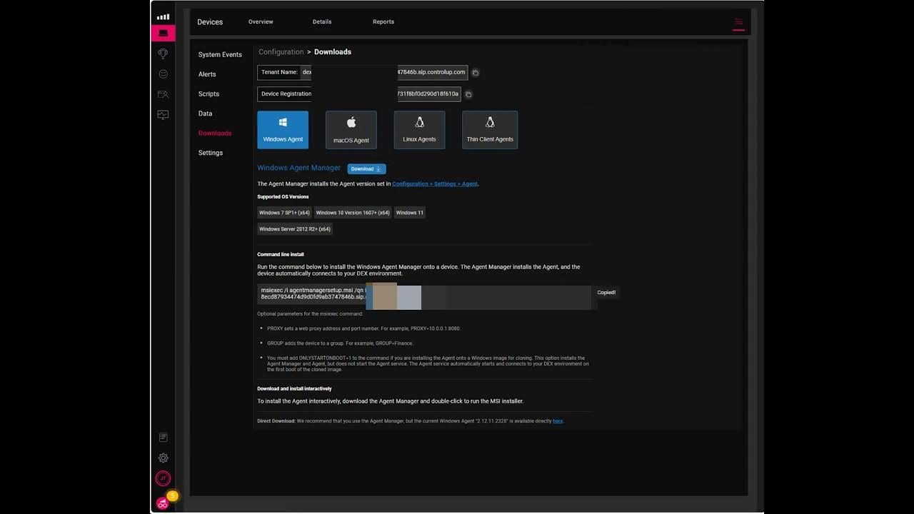 Deploying the ControlUp Agent Manager on Microsoft Intune - YouTube