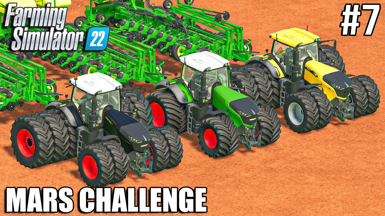 Big COTTON Planting with FENDT + Exporting GOODS to EARTH | MARS ...