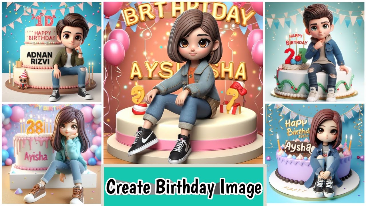 How To Create Ai Birthday Images Boy & Girl | Viral Ai Image Generator ...
