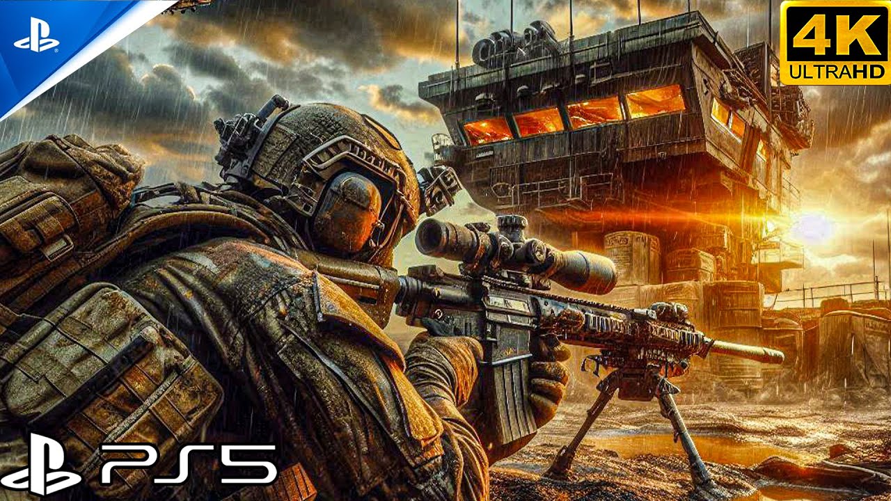 DESTROYING ATLAS COMMAND CENTER (PS5) Realistic ULTRA Graphics Gameplay ...