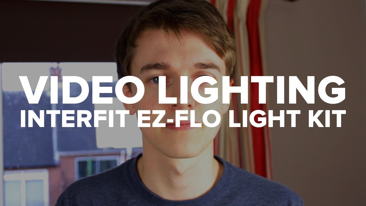 Video Lighting: Interfit EZ-Flo Light Kit - YouTube