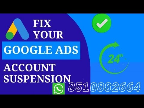 Recover Suspended Google Adwords Account Appeal process google ads # ...