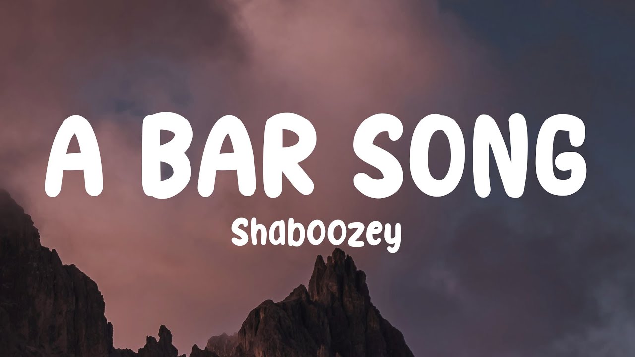 Shaboozey - A Bar Song (Tipsy) (Lyrics) - YouTube