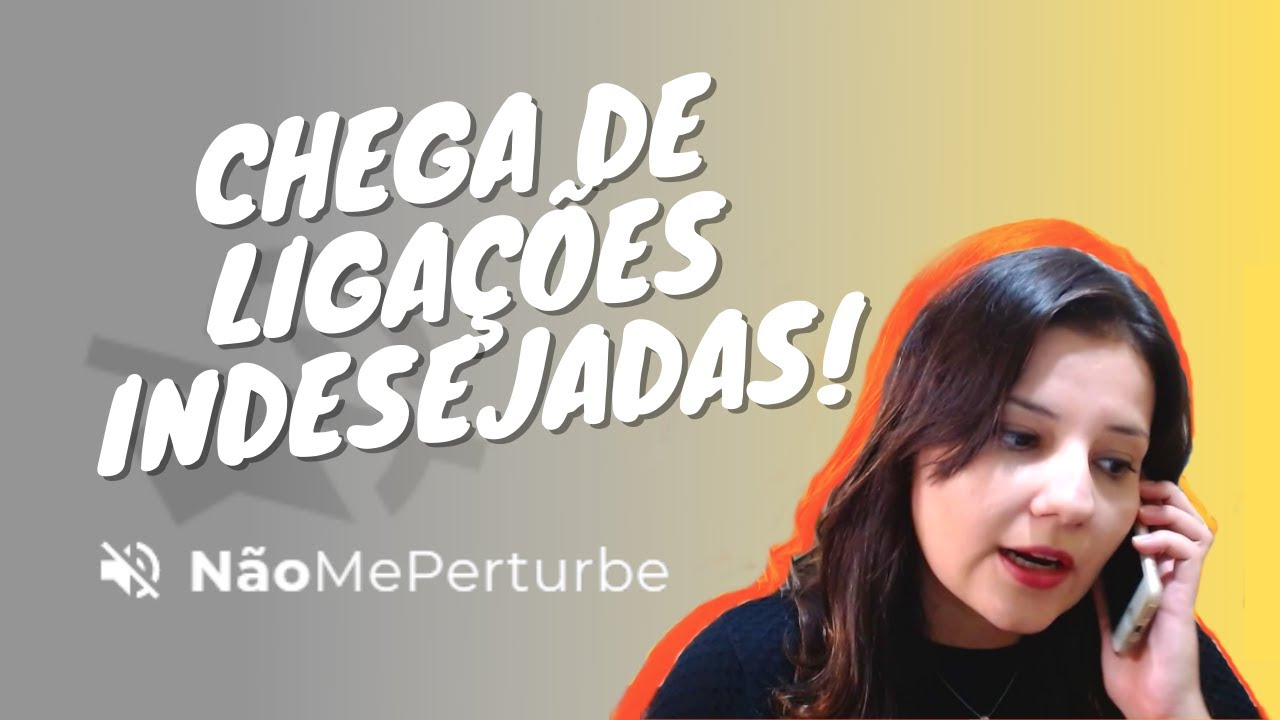 NÃO ME PERTURBE | Como se cadastrar no site e BLOQUEAR LIGAÇÕES de ...