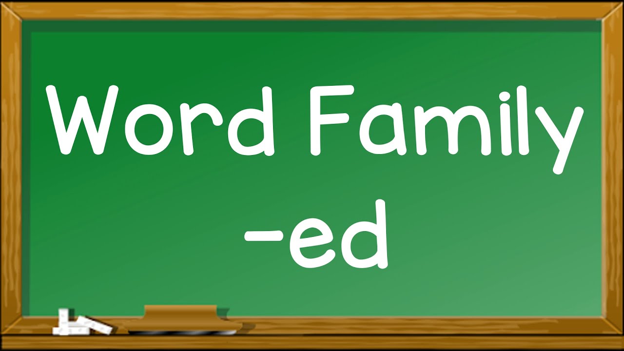 How To Read Word E Family ed Family Fabulous Knowledge YouTube how-to-read-word-e-family-ed-family-fabulous-knowledge-youtube