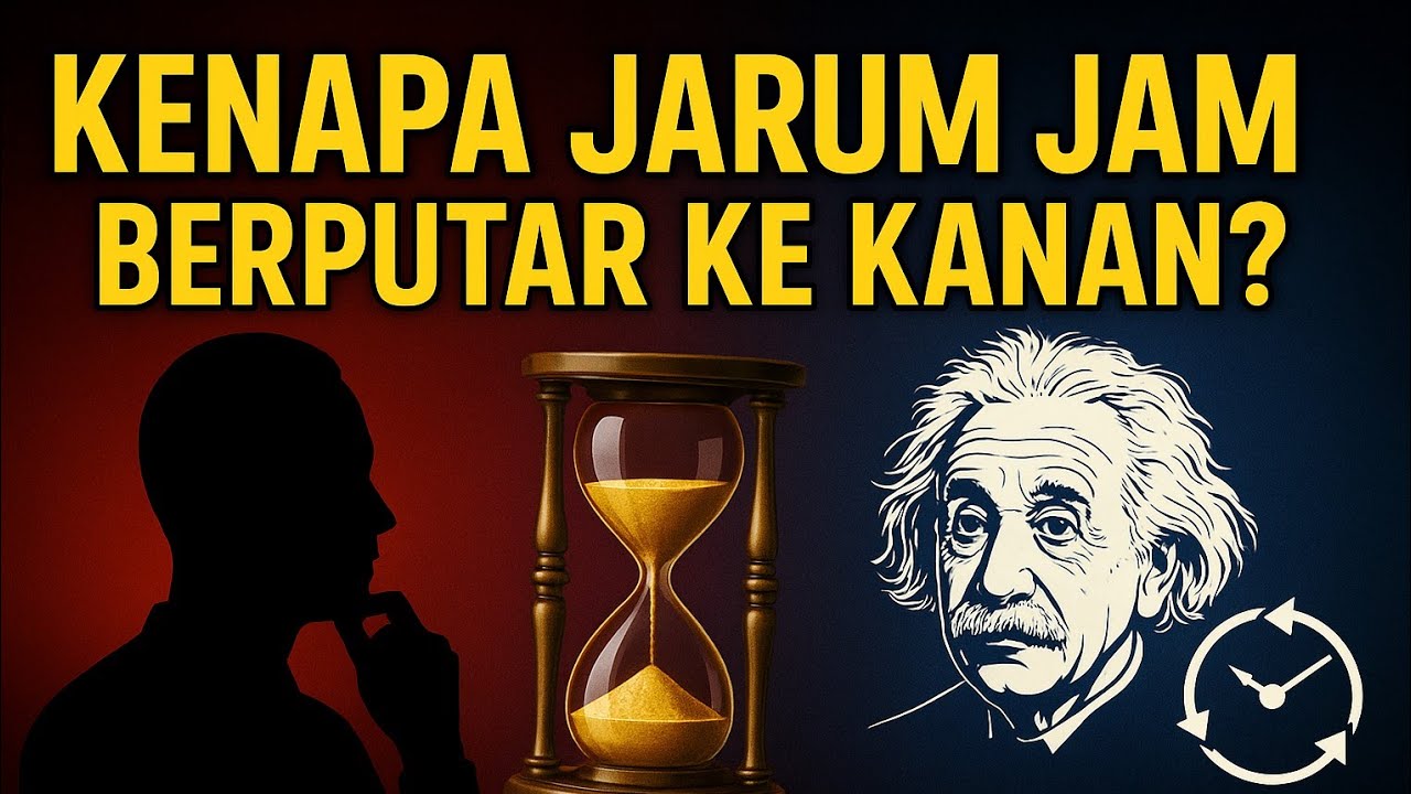 'Kenapa jarum jam berputar ke kanan? Fakta unik sejarah & sains waktu!" - YouTube