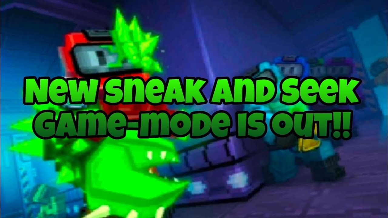 New Sneak and Seek Game-mode is out and it is AMAZING 🤩 | Pixel Gun 3d ...