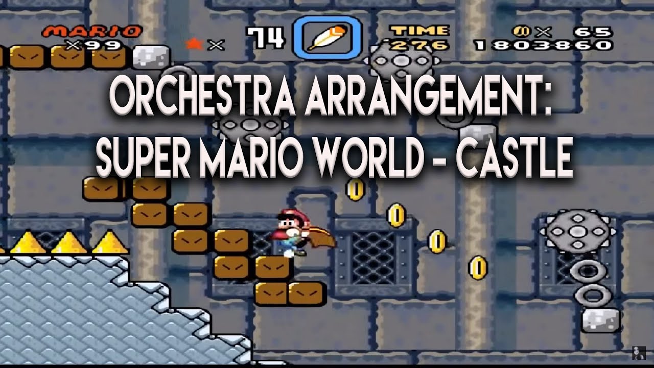 Super Mario World - Castle - YouTube