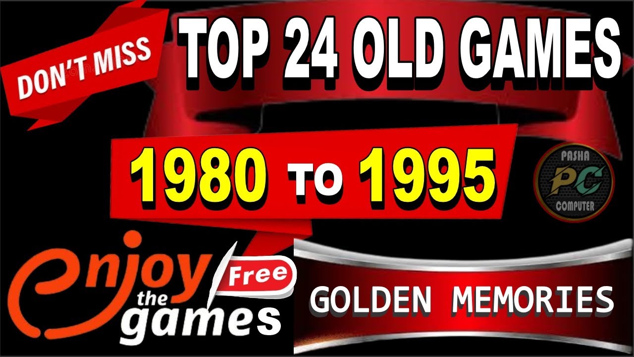 Old Games 1980 TO 1995 | Top 24 Classic Arcade Games | Play Free Games ...