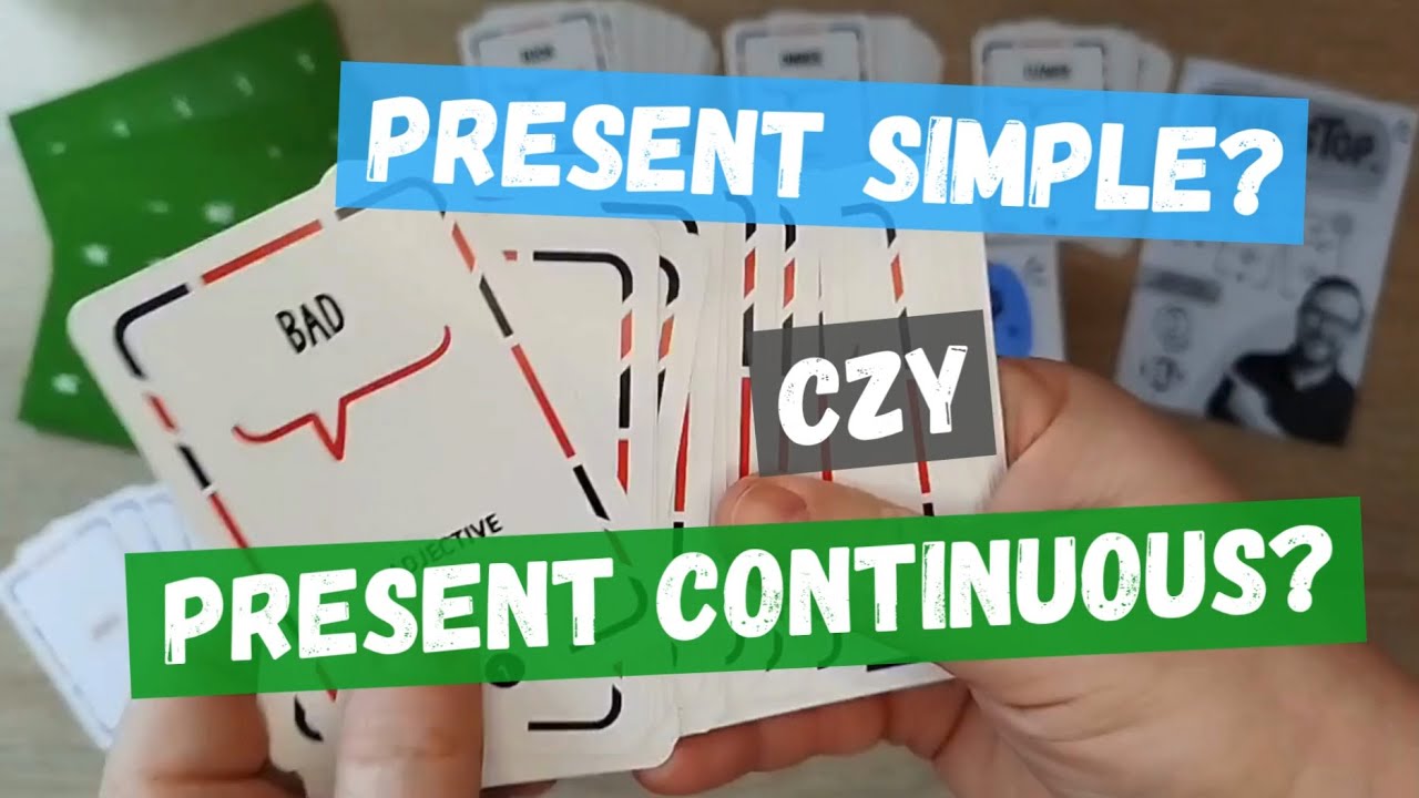 FULL STOP - Present Simple czy Present Continuous? Gra językowa - YouTube