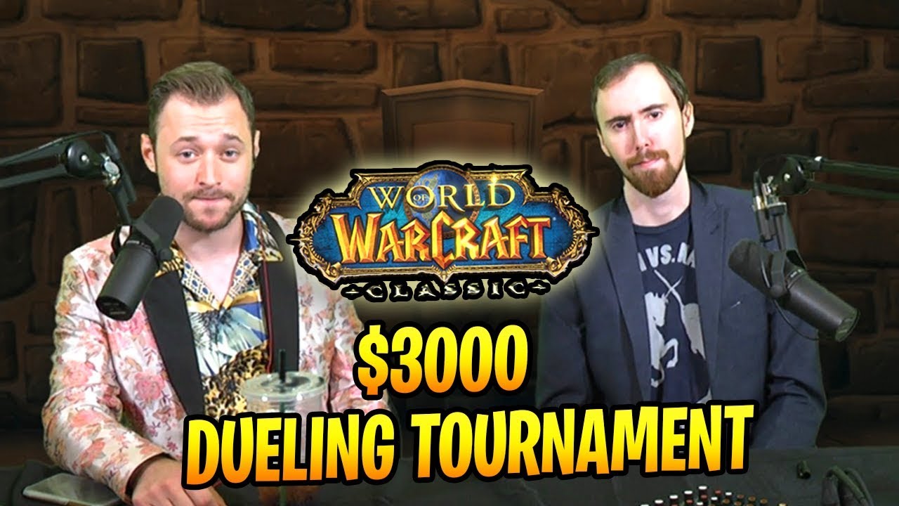 Asmongold's Classic WoW Dueling Tournament! (FULL STREAM) - YouTube
