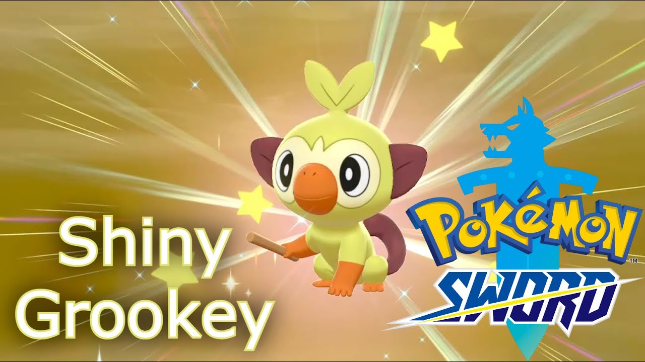 Shiny Grookey in Sword - YouTube