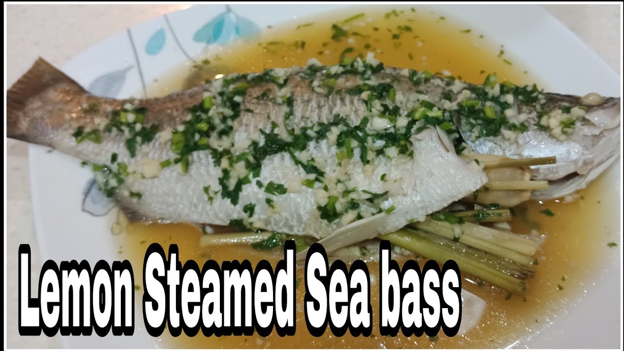 Lemon Steamed Sea bass Fish/ Easy and very delicious Recipe - YouTube