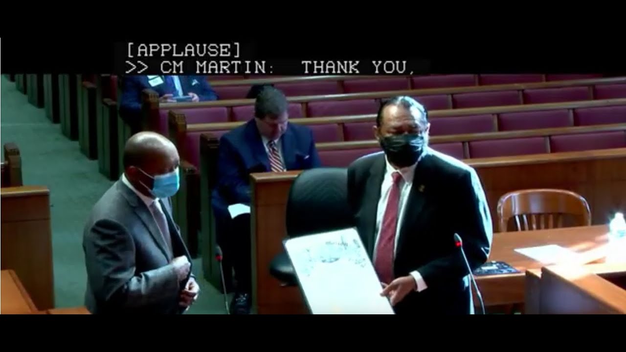Congressman Al Green Receives City of Houston Proclamation - YouTube