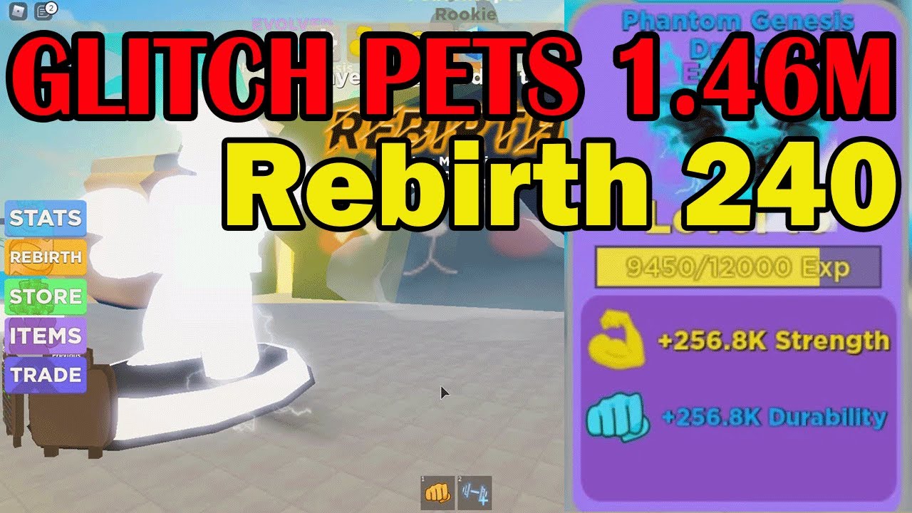 I Made 1M Glitch Pets and Got 240 Rebirths in Two Hours! - YouTube