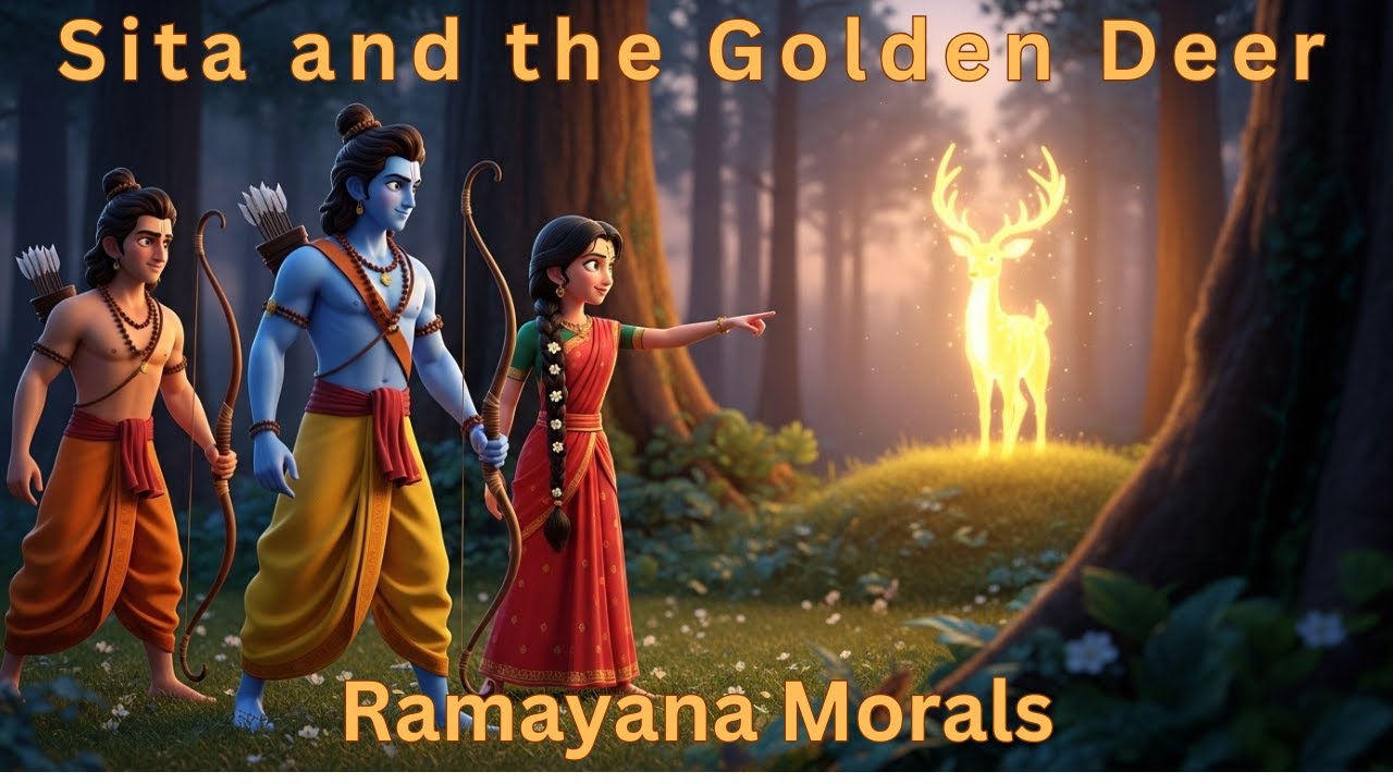 Rama and the Golden Deer A Vedic Story for Kids | Wisdom from the ...