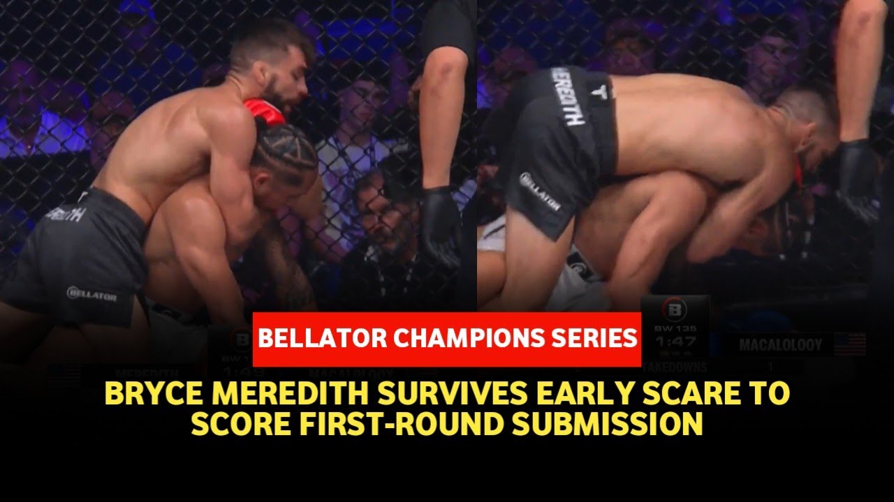 Bellator Champions Series result: Bryce Meredith wins over Jon ...