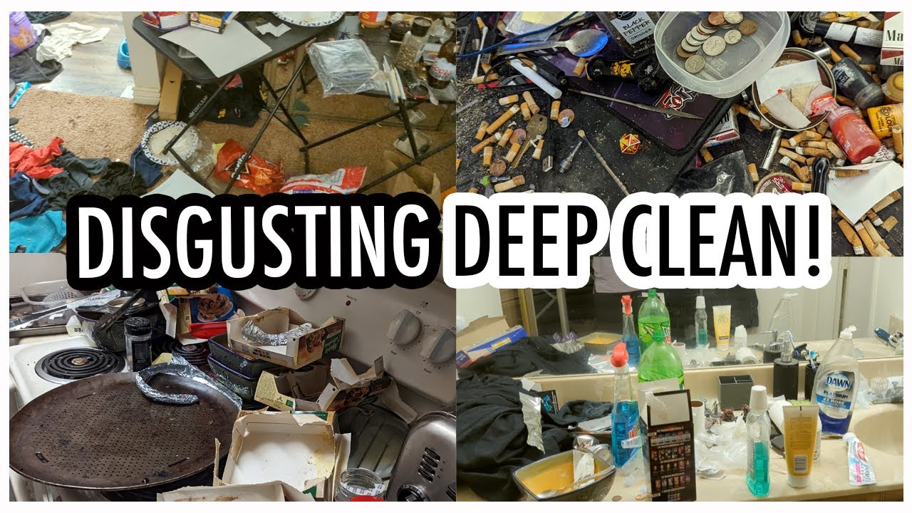 Depression House EXTREME CLEANING MAKEOVER! | Ep. 1 - The Bathroom ...