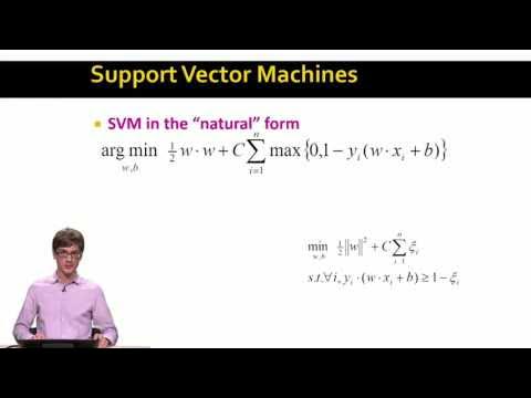 Lecture 70 — Soft Margin SVMs | Mining of Massive Datasets | Stanford University - YouTube