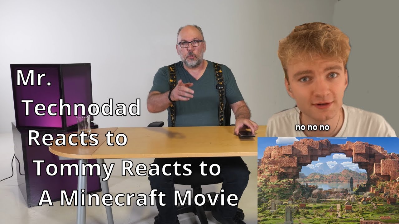 Mr. Technodad Reacts to TommyInnit Reacts to - YouTube