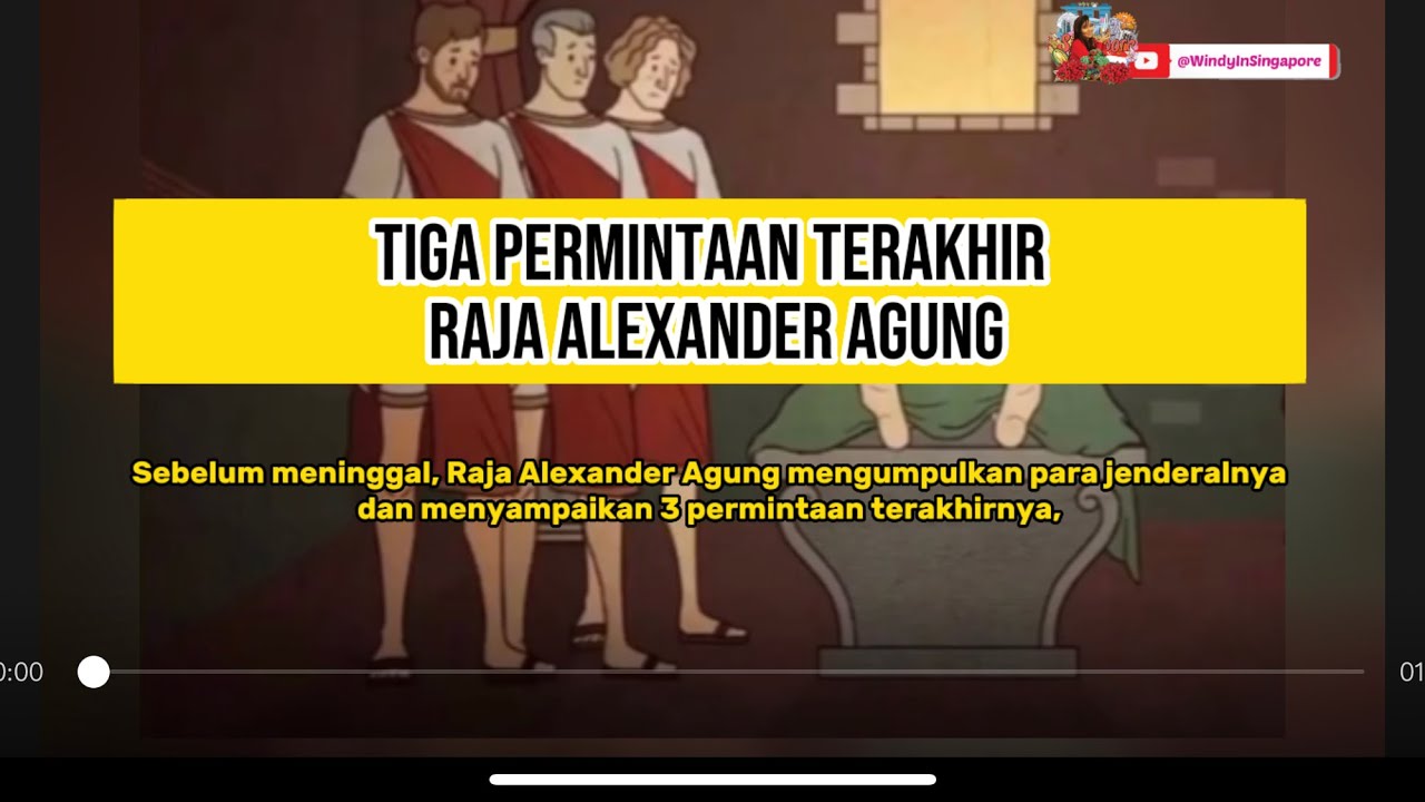 Tiga Permintaan Terakhir raja Alexander Agung - YouTube