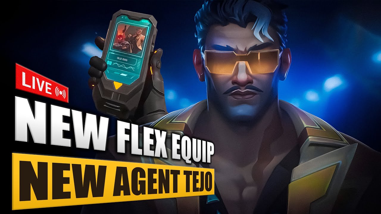 🔴New Agent Tejo & Flex | Valorant Live | Dr Plays - YouTube