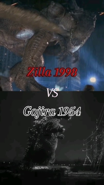 Zilla (1998) VS Gojira (1954) #godzilla #zilla #1v1 #edit #fyp - YouTube