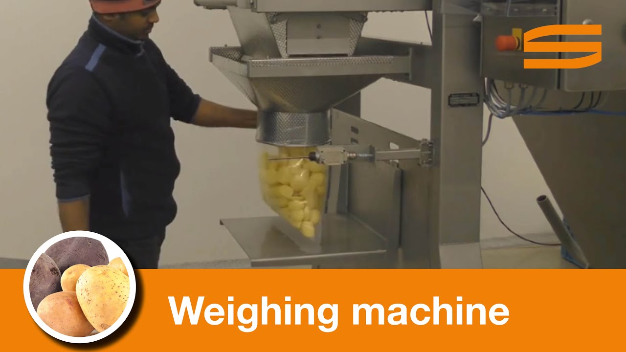 Potato weighing machine - Sormac - YouTube