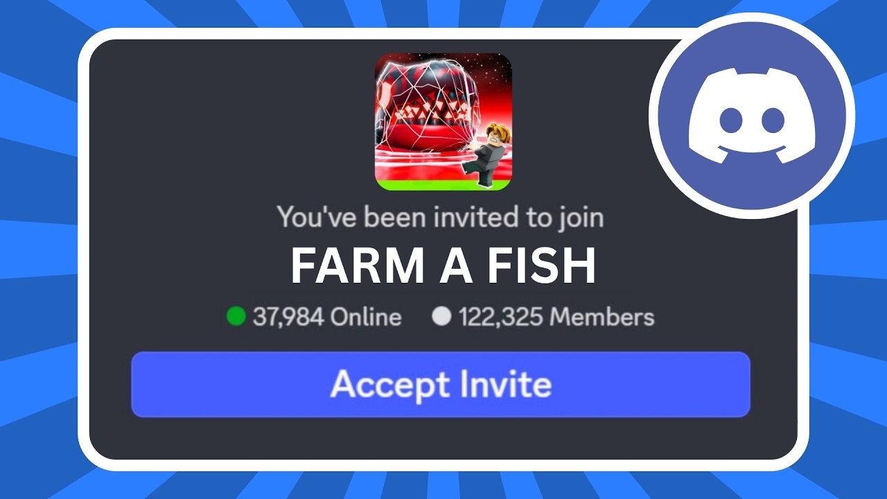 How to Join Farm a Fish Discord Server - YouTube