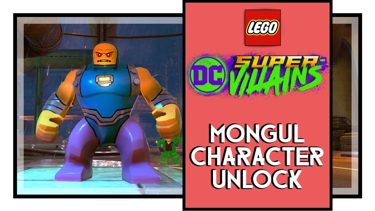LEGO DC Super Villains Gaming Their Trust Mission (Mongul Character ...