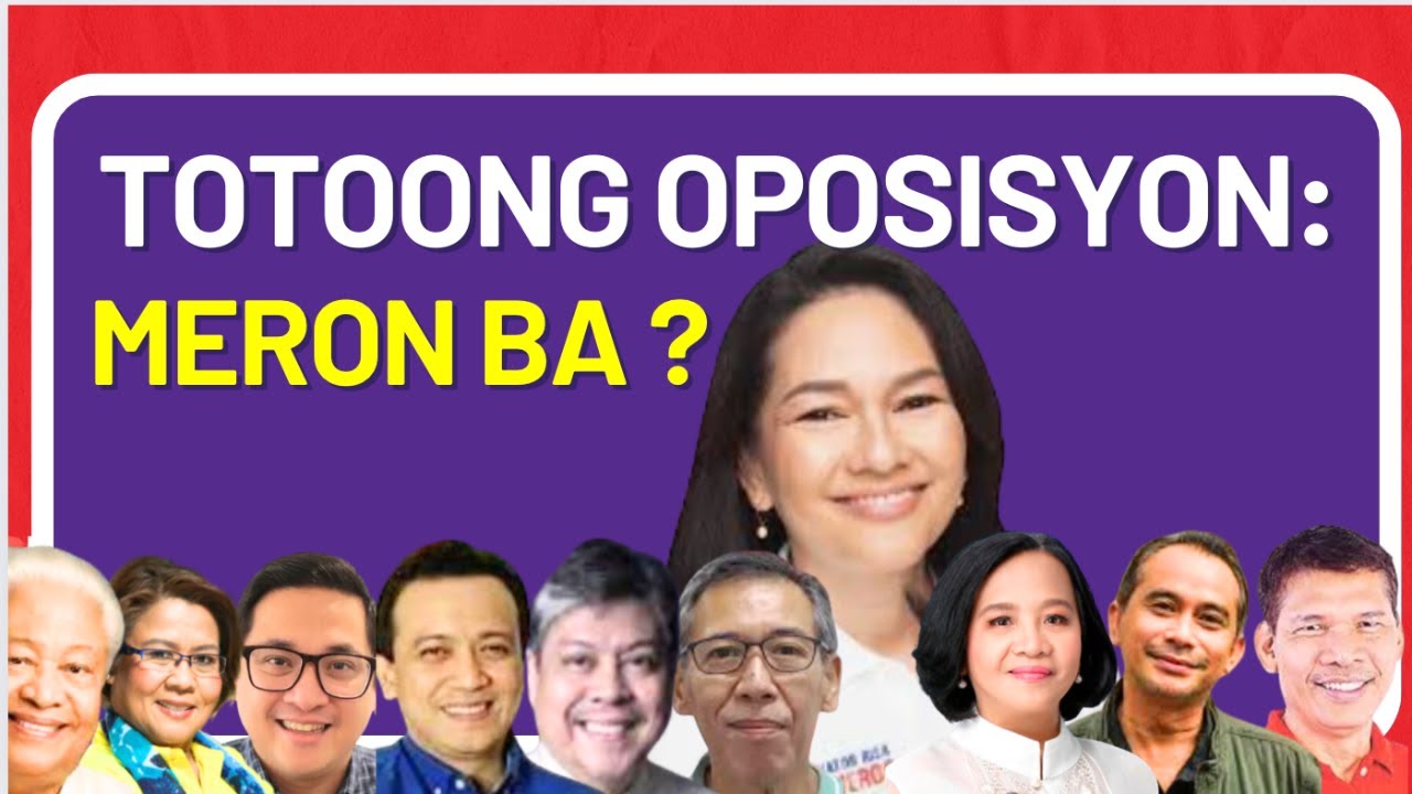 TOTOONG OPOSISYON: MERON BA? - YouTube