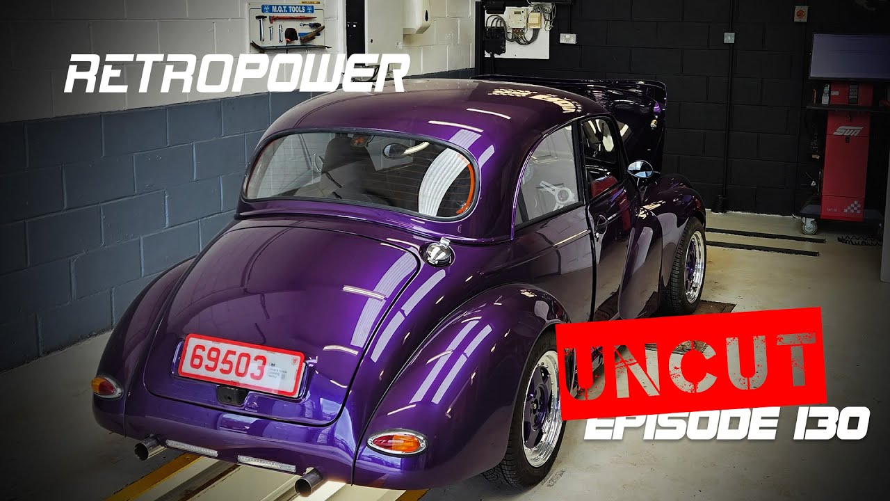 INTEGRA DC2 & ALLEGRO Sand Blasted. Restomod MORRIS MINOR Maiden Voyage ...