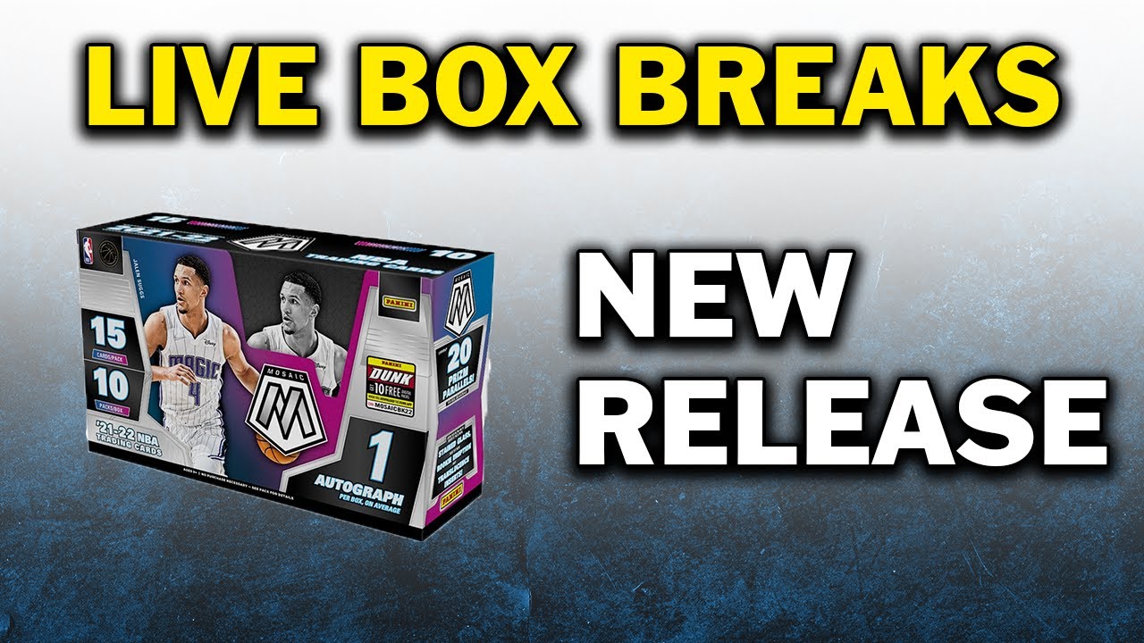 BLEZ SPORTS CARDS LIVE BOX BREAKS | #sportscards #boxbreak # ...
